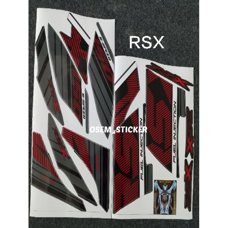 STICKER BATMAN SPORT BONUS/MR3/KRISS/EX5/EX5 FI/NOUVO LC/LAGENDA 115 ...