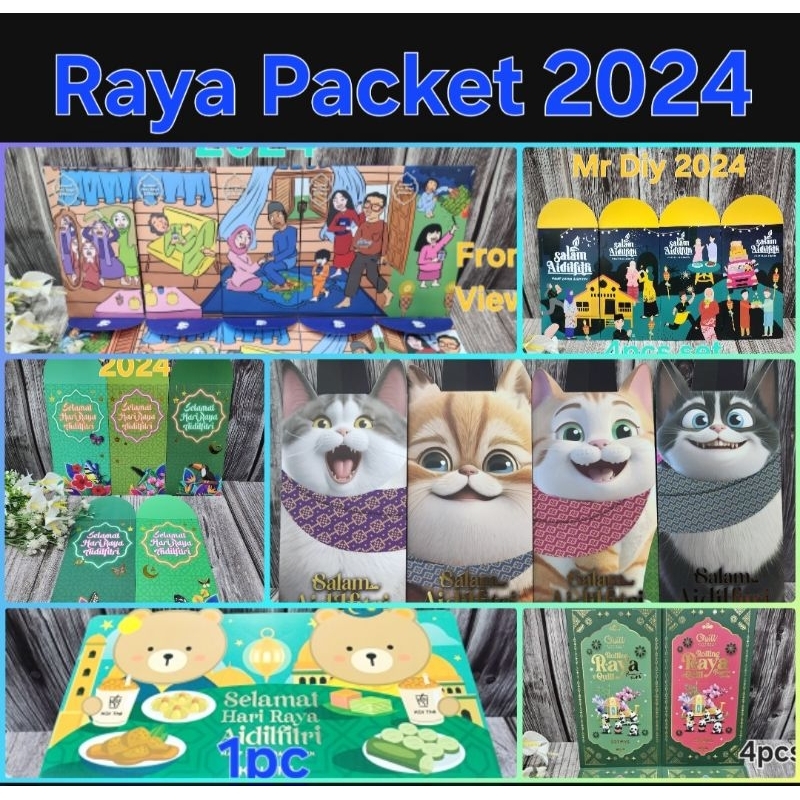 Assorted Raya Packet 2023 / Raya Packet 2024 / Raya Packet 2025 And ...