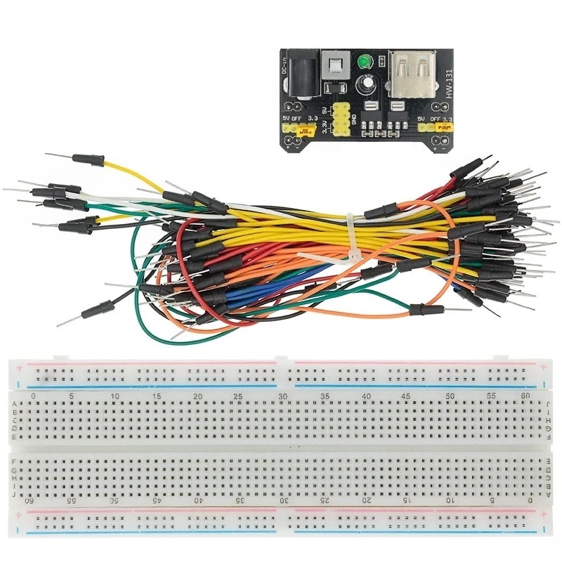 MB102 Breadboard power supply Jumper Wire breadboard set | Shopee Malaysia