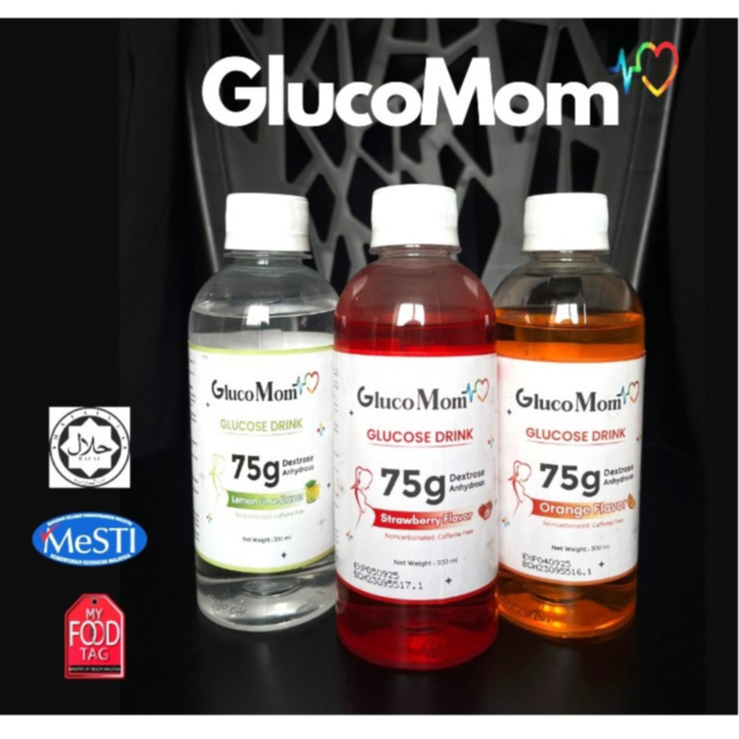 GLUCOMOM AIR GULA IBU MENGANDUNG 75GM / 300ML | Shopee Malaysia