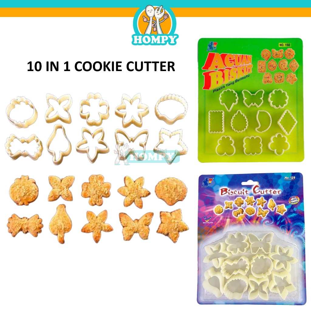 Pemotong Biskut Acuan plastik/Biskut Raya Biskut mold/pemotong Cookie ...