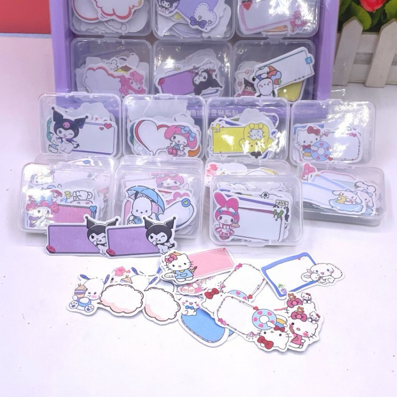 Sanrio cute design Kindergarten Name Stickers Roll kids Children Cute ...
