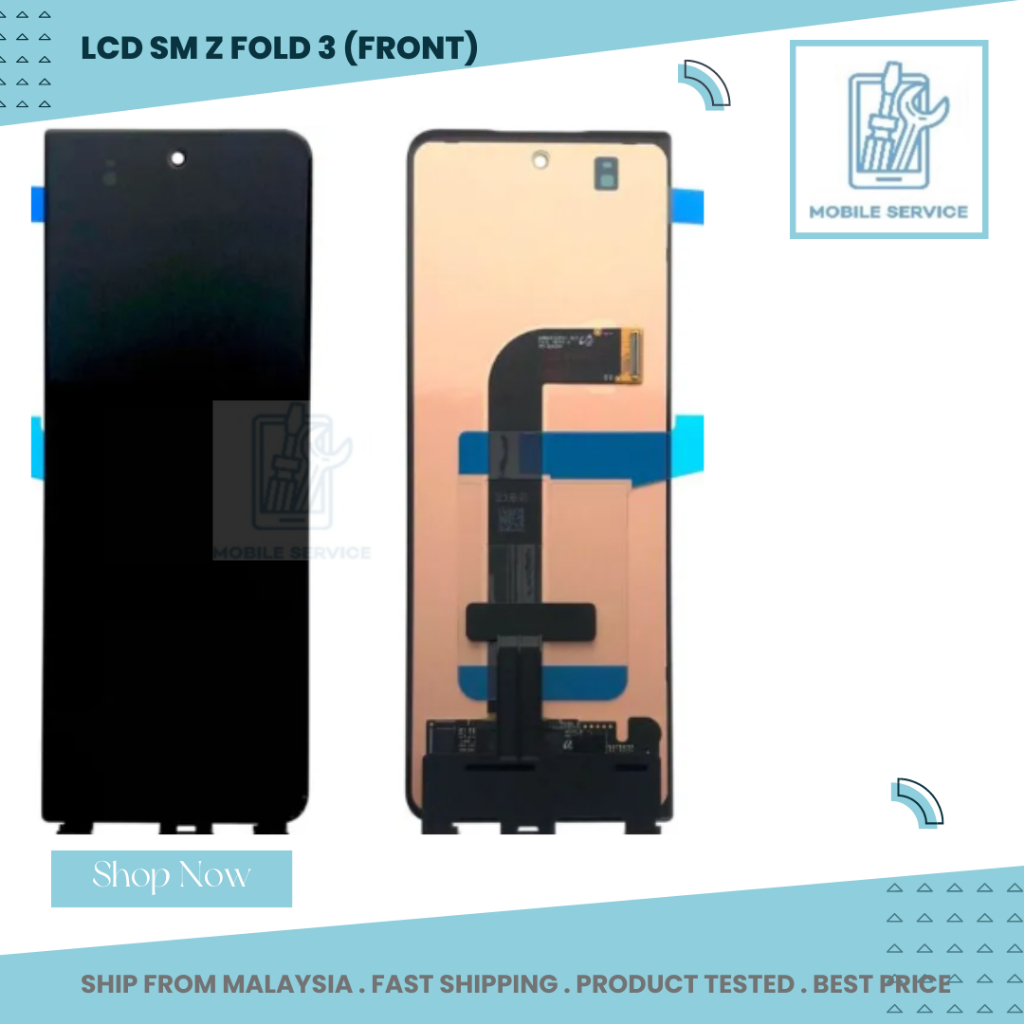 LCD SAM SM Z FOLD 3 (FRONT) Display + Touch Screen Digitizer Repair ...