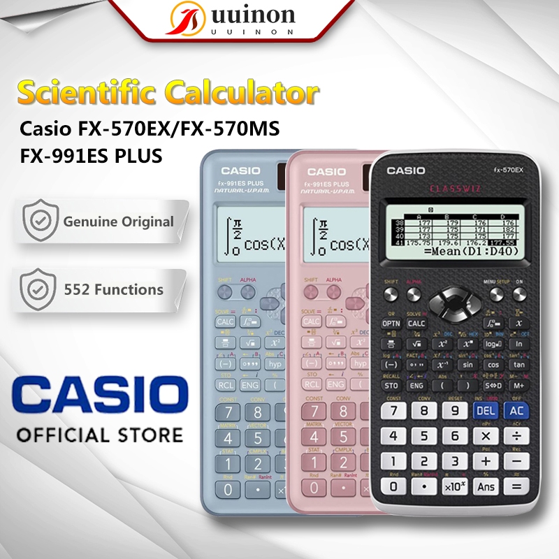 Casio Scientific Calculator kalkulator saintifik FX-570EX/FX-570MS/FX ...