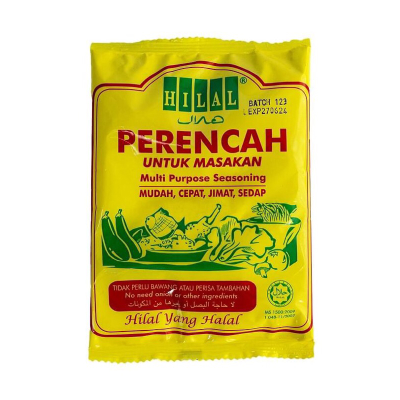 PERENCAH HILAL ORIGINAL / PERASA MAKANAN / SEASONING | Shopee Malaysia
