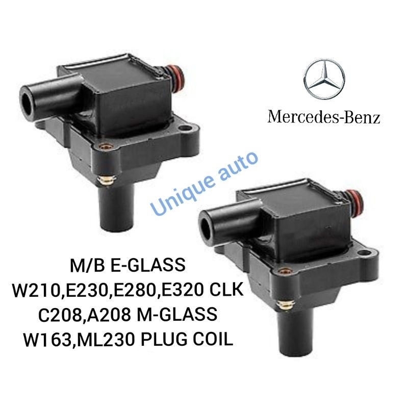 M/B E-GLASS W210,E230,E280,E320 CLK C208,A208 M-GLASS W163,ML230 PLUG COIL | Shopee Malaysia