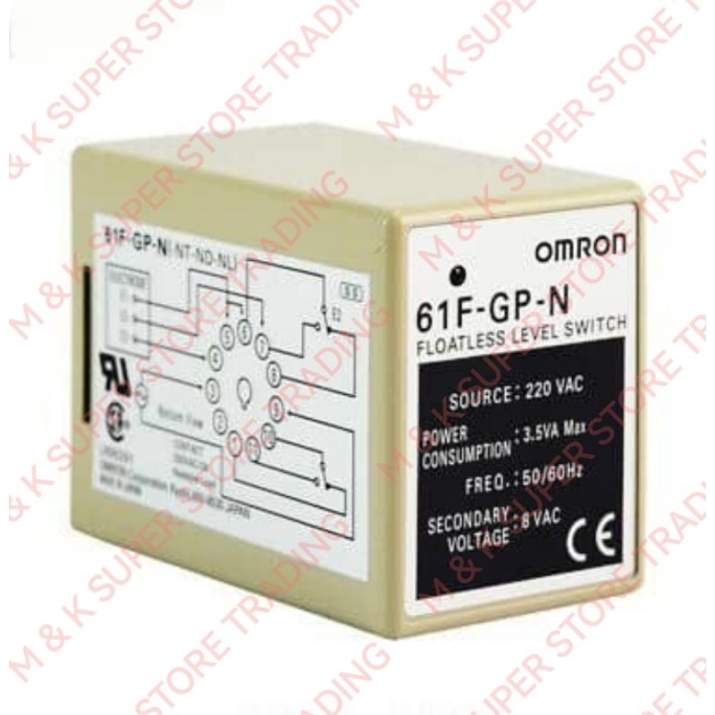 OMRON 61F-GP-N 220V FLOATLESS LEVEL SWITCH Price per pc | Shopee Malaysia