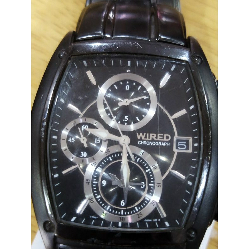 SEIKO WIRED Chronograph Hardlex Men’s Watch | Shopee Malaysia