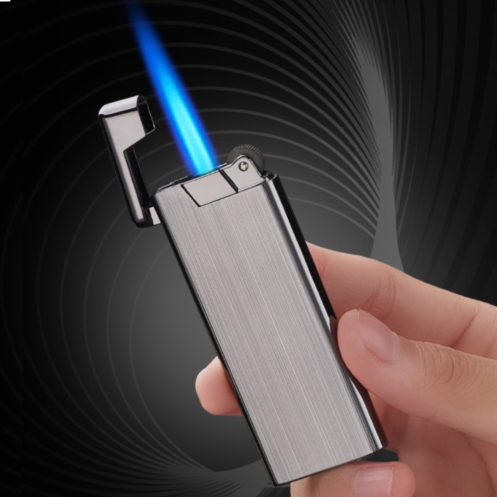 Simple Slim Jet Flame Wheel Flint Butane Gas Lighter | Shopee Malaysia
