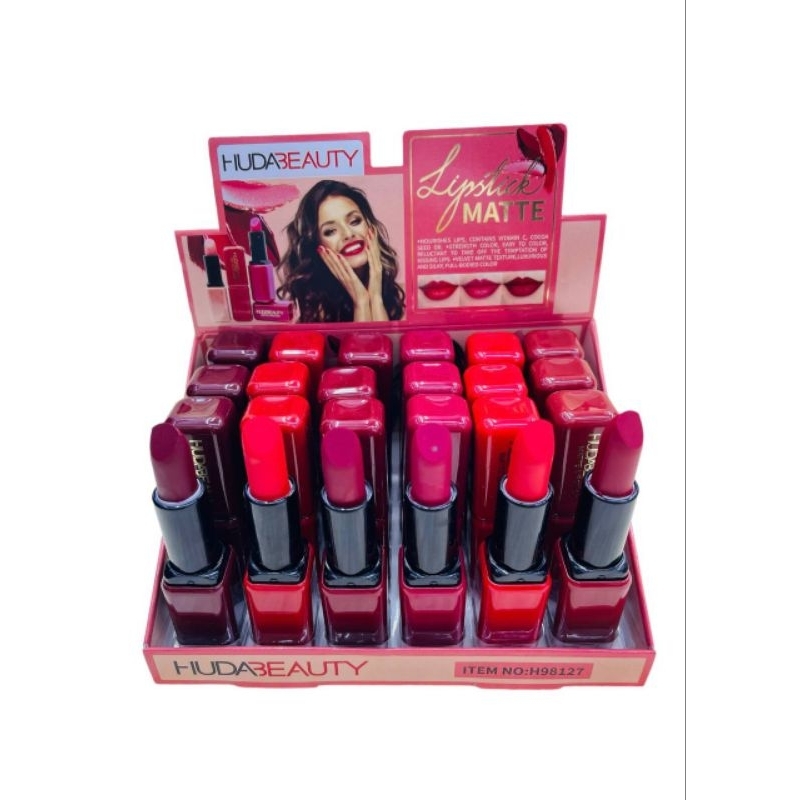 HUDA BEAUTY MATTE LIPSTICK BOX 24PCS | Shopee Malaysia