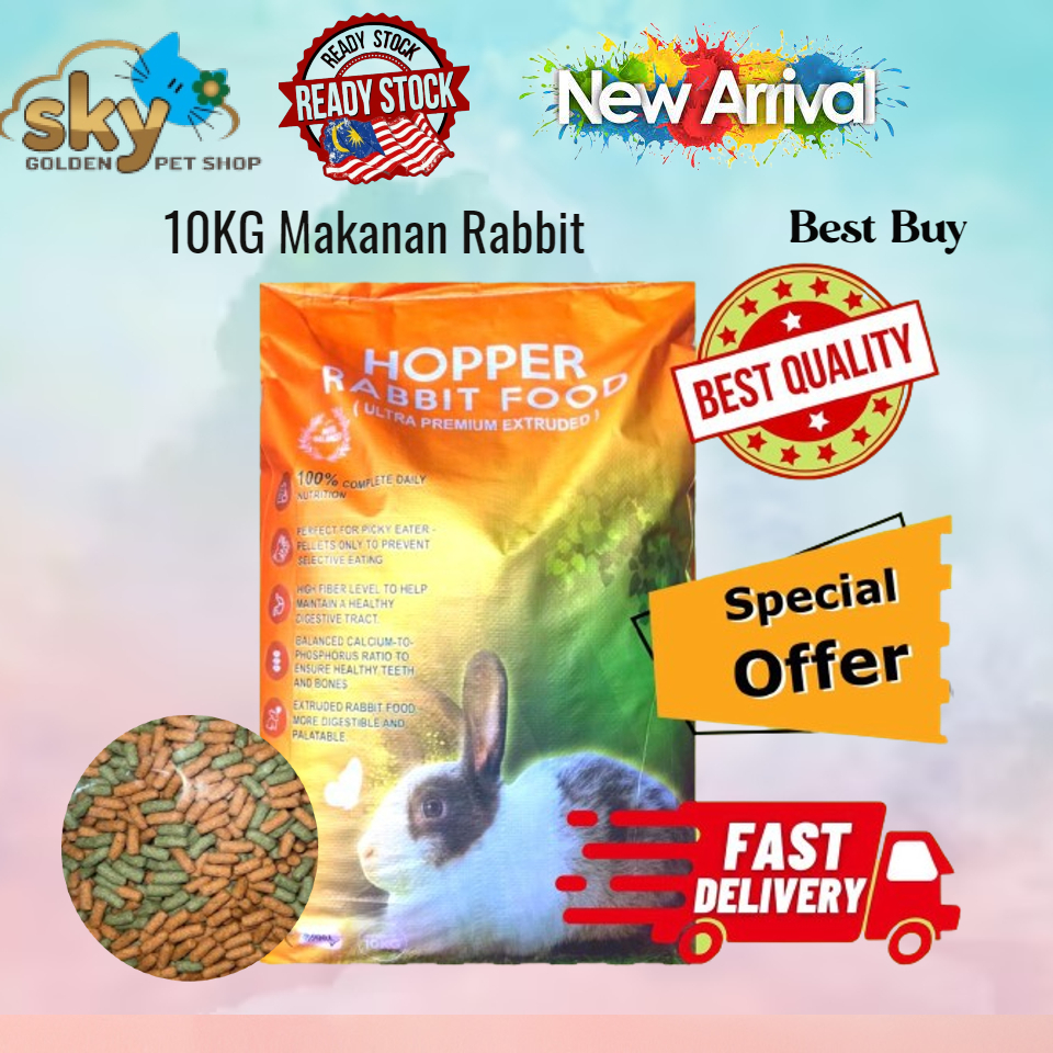 Hopper Rabbit Food 10kg | Shopee Malaysia