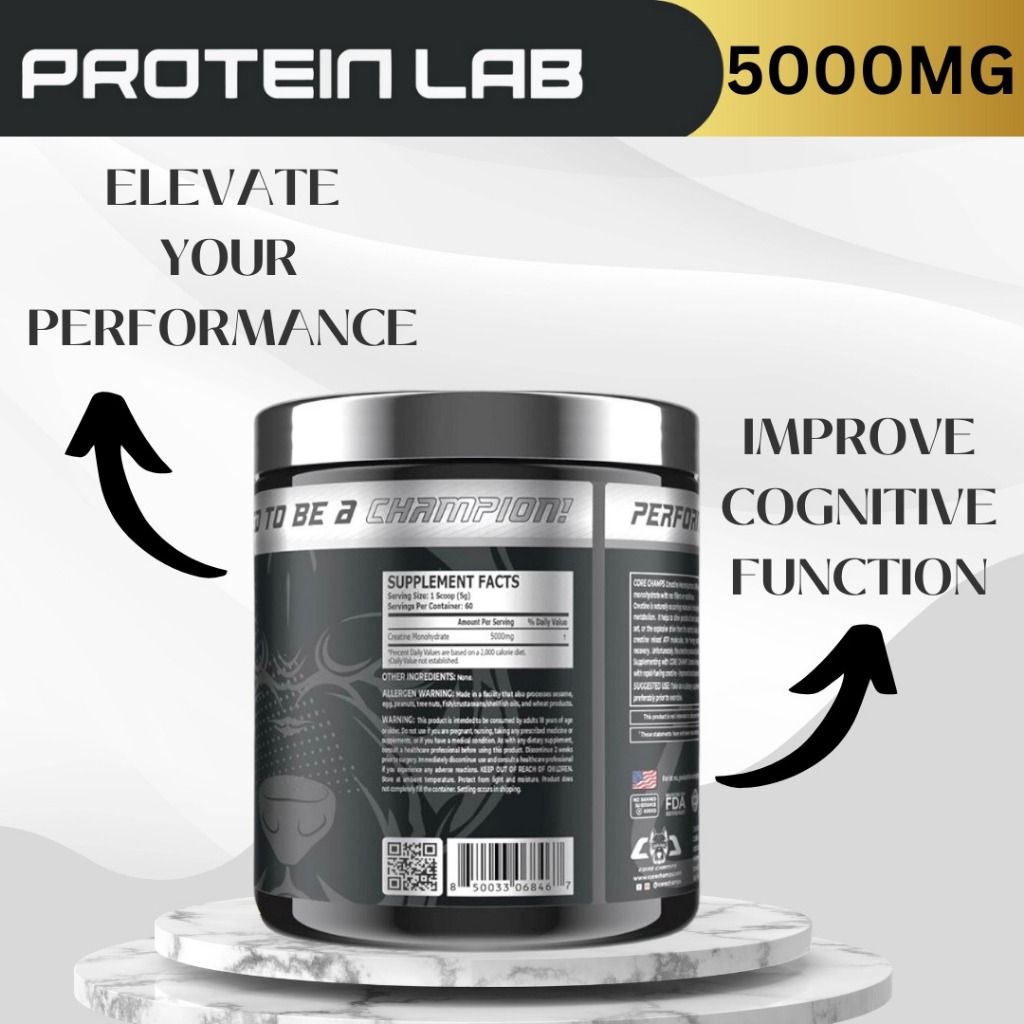 CORE CHAMPS CREATINE MONOHYDRATE (300G) | Shopee Malaysia