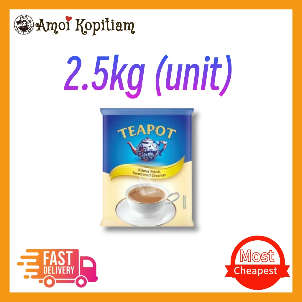TEAPOT Krimer Manis, Susu Pekat (2.5KG, Pouch) | Shopee Malaysia