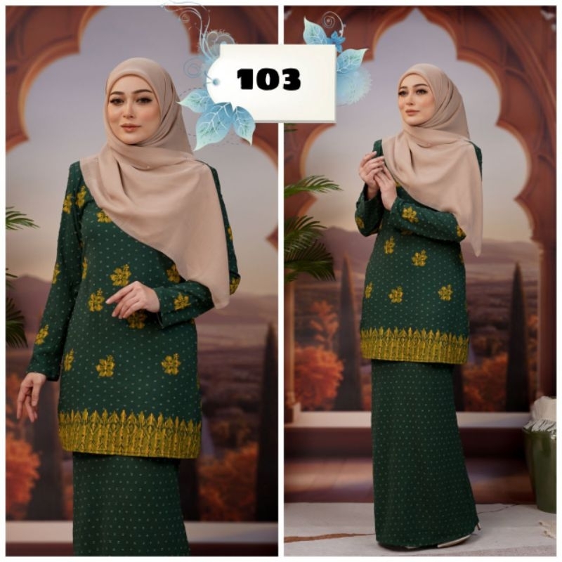 Baju Kurung Moden Sofea New Arrival/Baju Kurung Siap/Baju Muslimah ...