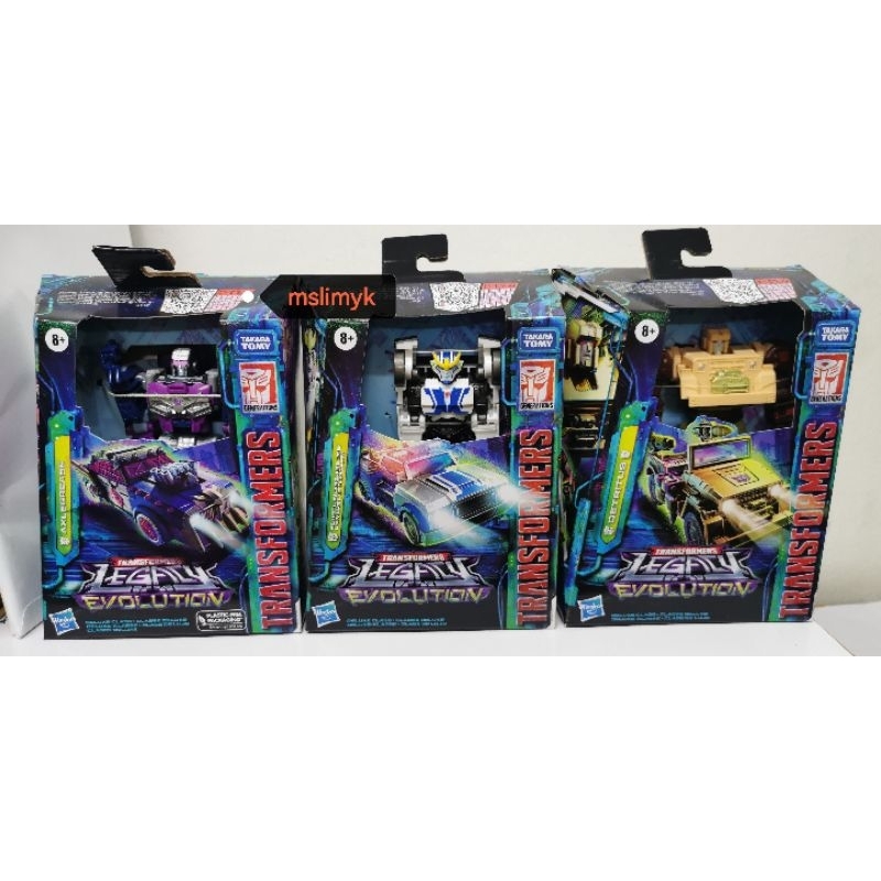 "mslimyk" Hasbro Transformers Legacy Evolution Axlegrease Detritus Strongarm | Shopee Malaysia