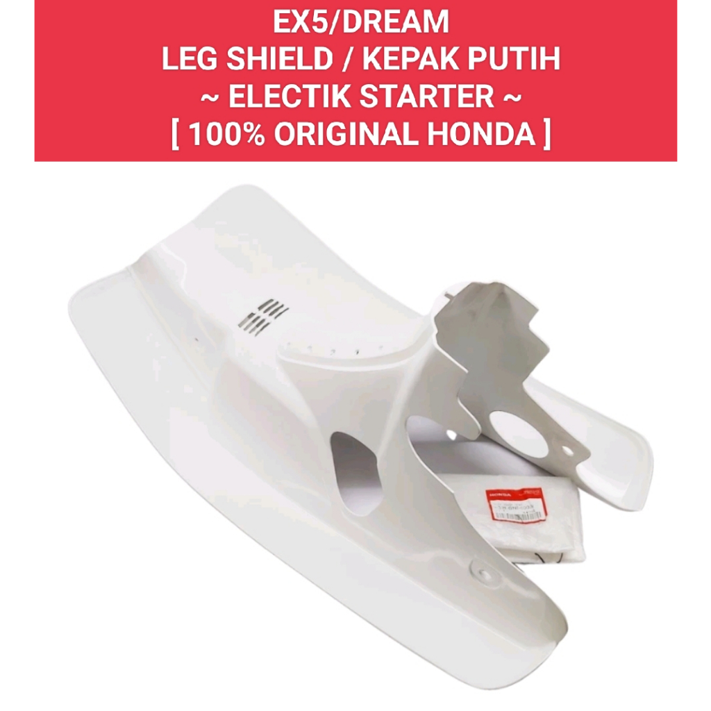 EX5/DREAM ( ELECTIK STARTER ) [ 100% ORIGINAL ] LEG SHIELD SET/FRONT ...