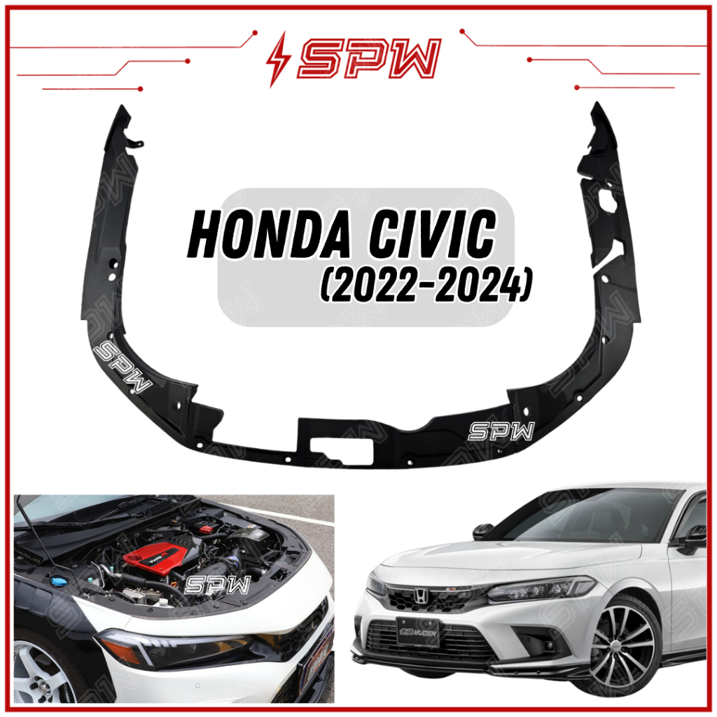 Honda Civic FE (2022-2025) Engine Bay Cover Engine Protection Dust ...
