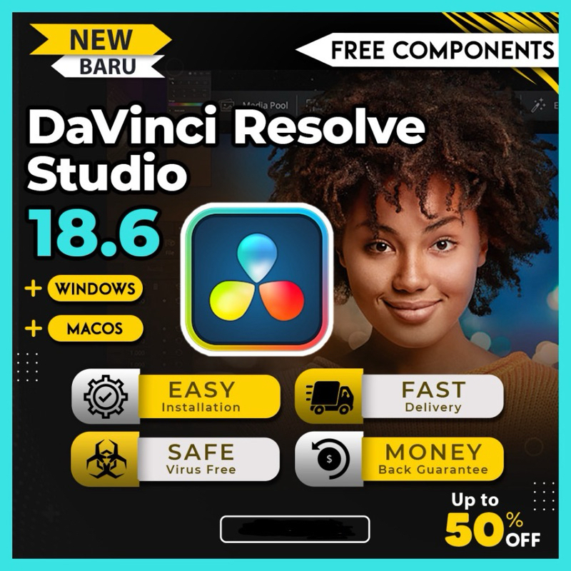 🔥𝐋𝐀𝐓𝐄𝐒𝐓🔥𝗗𝗮𝗩𝗶𝗻𝗰𝗶 𝗥𝗲𝘀𝗼𝗹𝘃𝗲 𝗦𝘁𝘂𝗱𝗶𝗼 𝟭𝟴.𝟔 Official activate| 𝐍𝐨 𝐖𝐚𝐭𝐞𝐫𝐦𝐚𝐫𝐤 | 𝐕𝐢𝐝𝐞𝐨 𝐄𝐝𝐢𝐭𝐨𝐫 | 𝐕𝐢𝐝𝐞𝐨 𝐌𝐚𝐤𝐞𝐫 ...