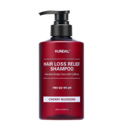 Kundal Caffeine Scalp Care Shampoo - Baby Powder /Cherry Blossom 500ml ...