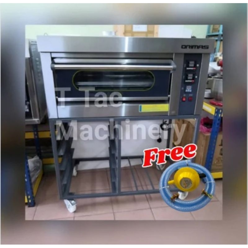 ORIMAS GAS OVEN 1 DECK 1 TRAY GR-1M / COMPLETE WITH RACK | Shopee Malaysia