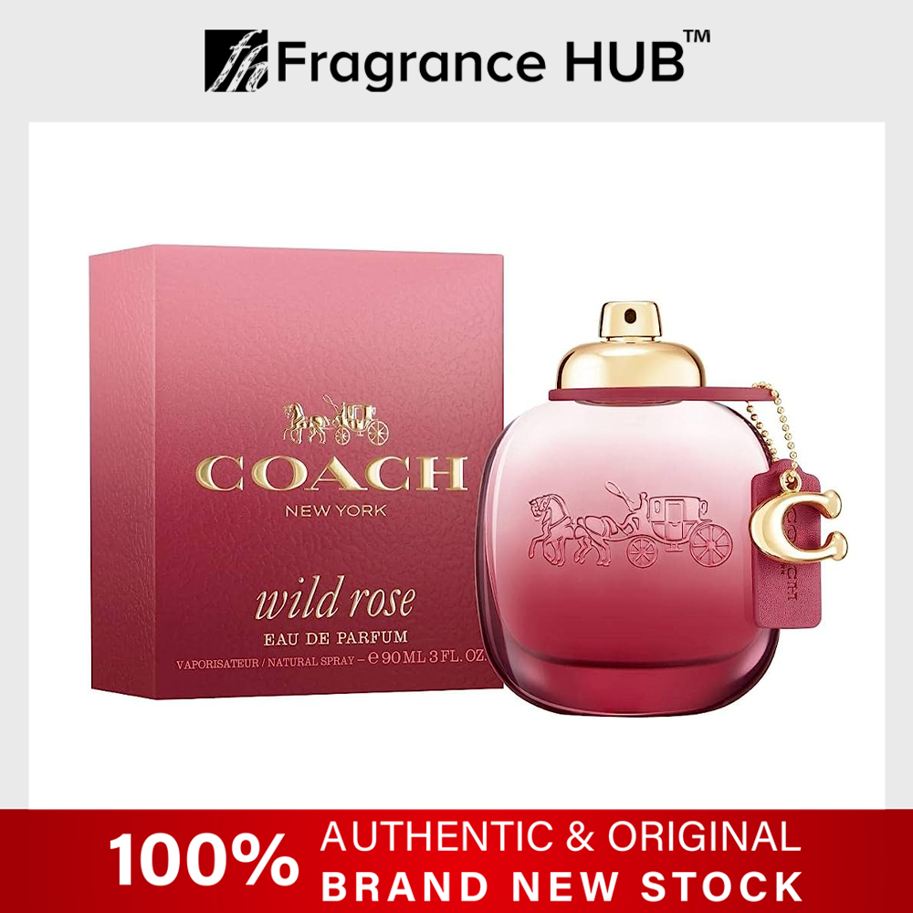 [Original] Coach Wild Rose EDP Lady 90ml ( By Fragrance Hub ) | Shopee ...