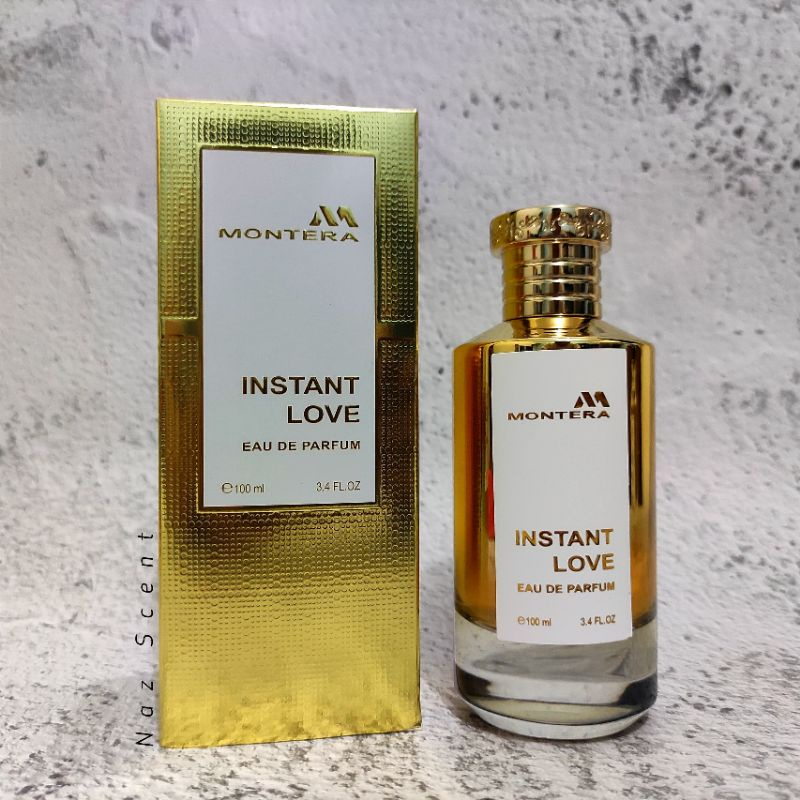 100% Original, Montera Instant Love EDP Parfum by Fragrance World 100ml ...