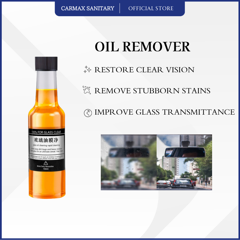 【CARMAX】Glass Oil Cleaning Car Glass Oil Film Remover Car Windscreen ...