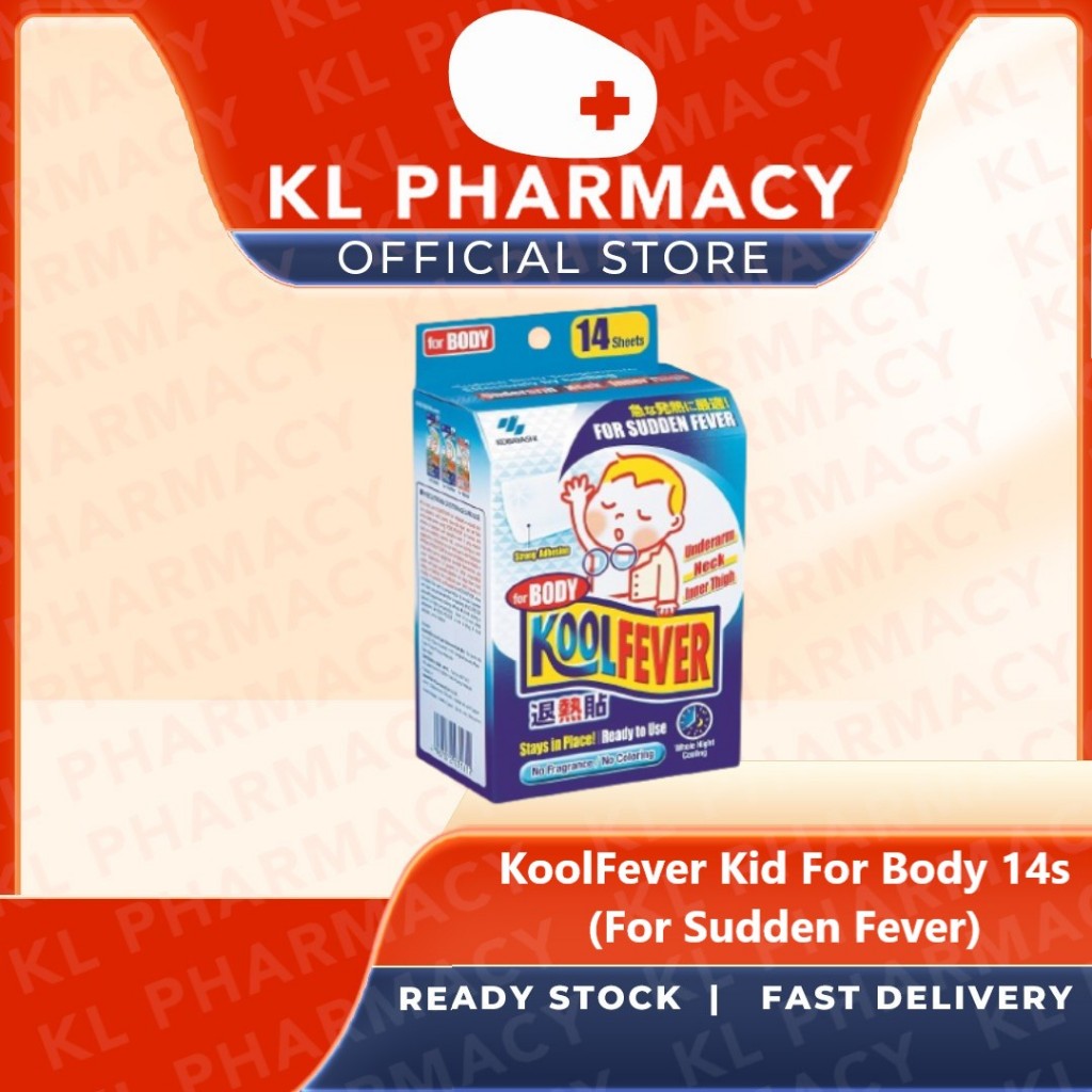 [KL PHARMACY] Koolfever For Body - Sudden Fever (14 Sheets) | Shopee ...