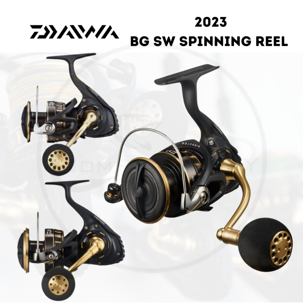 Daiwa 2023 BG SW Spinning Fishing Reel Warranty with Free Gift Mesin Pancing Daiwa | Shopee Malaysia