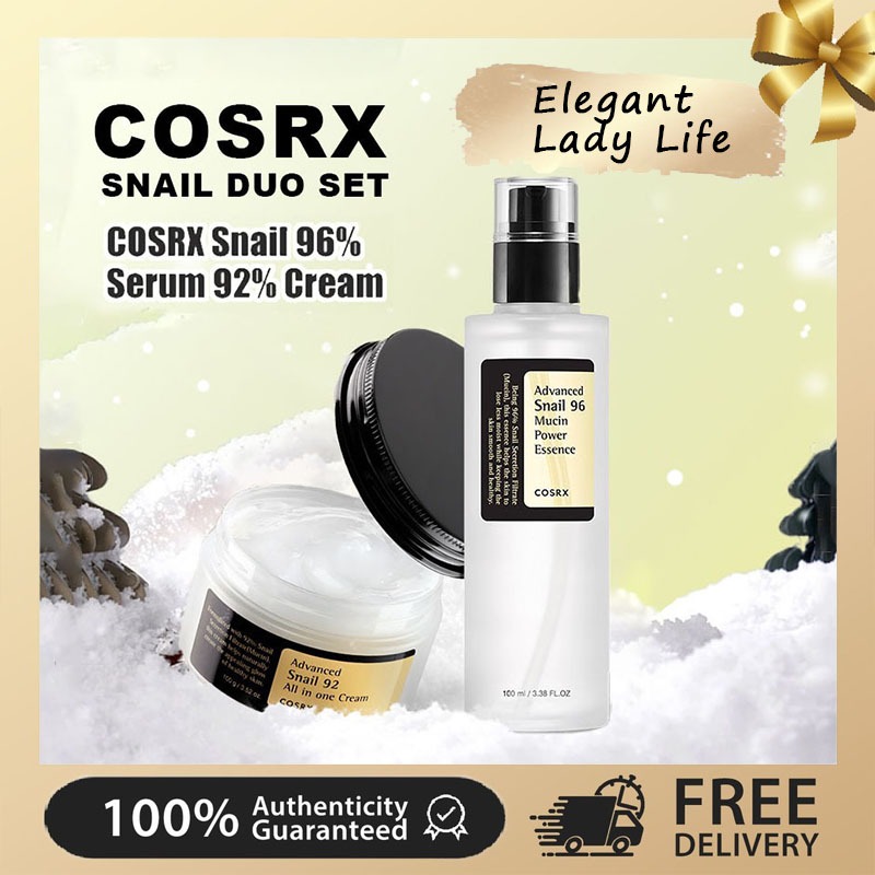 Cosrx Snail Mucus Protein 92 All In One Cream 100ml For Anti-Aging ...
