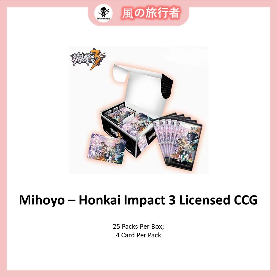[HI3 LICENSED] Mihoyo - Honkai Impact 3 Licensed CARD PACK | Shopee ...