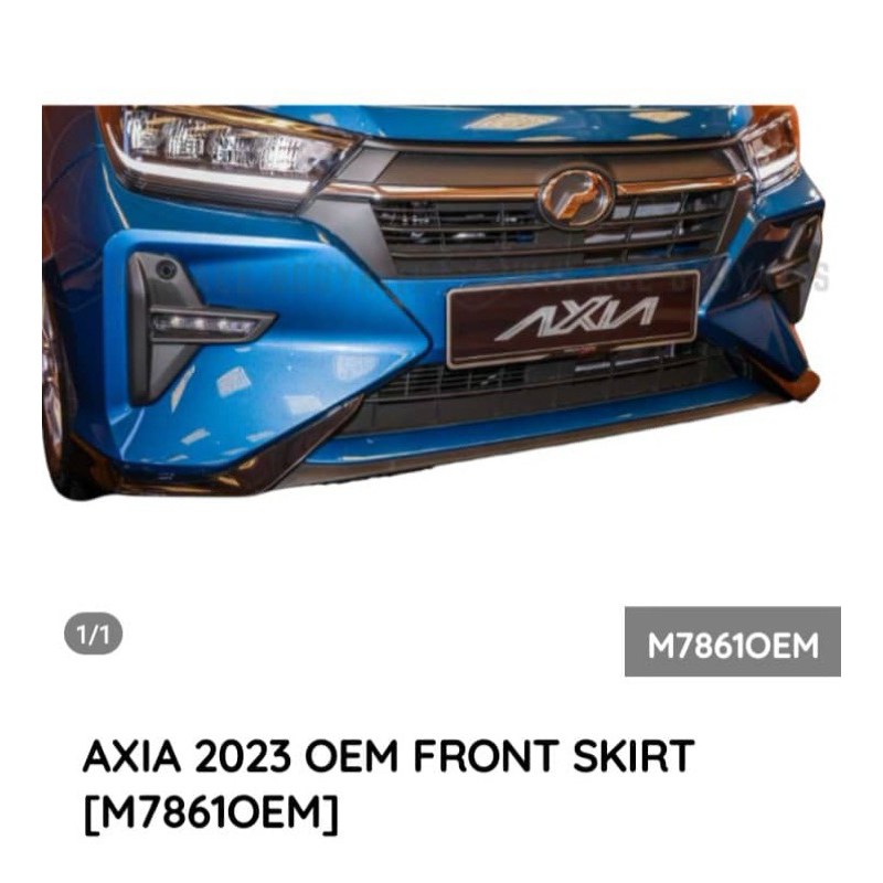 Perodua Axia 2023 2024 2025 GU TAKERO bodykit body kit front side rear ...