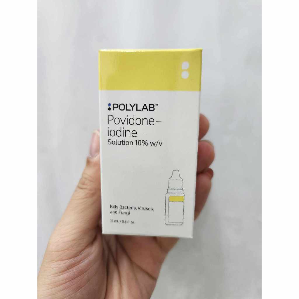 Polylab Povidone Iodine Solution 15ml | Shopee Malaysia