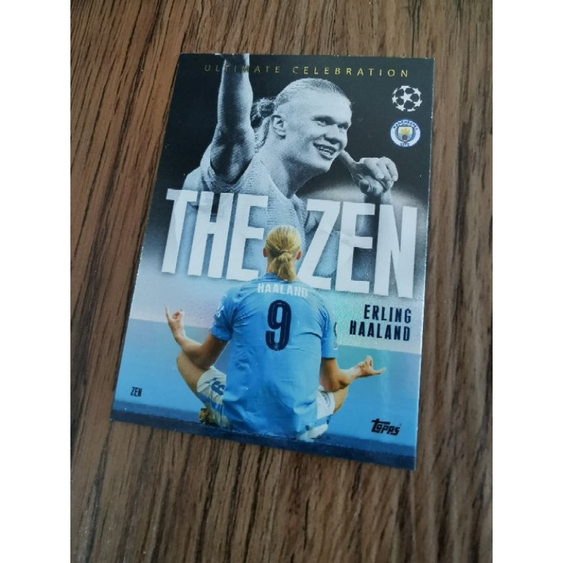 Topps Match Attax UCL 2023/24 Erling Haaland The Zen Ultimate ...