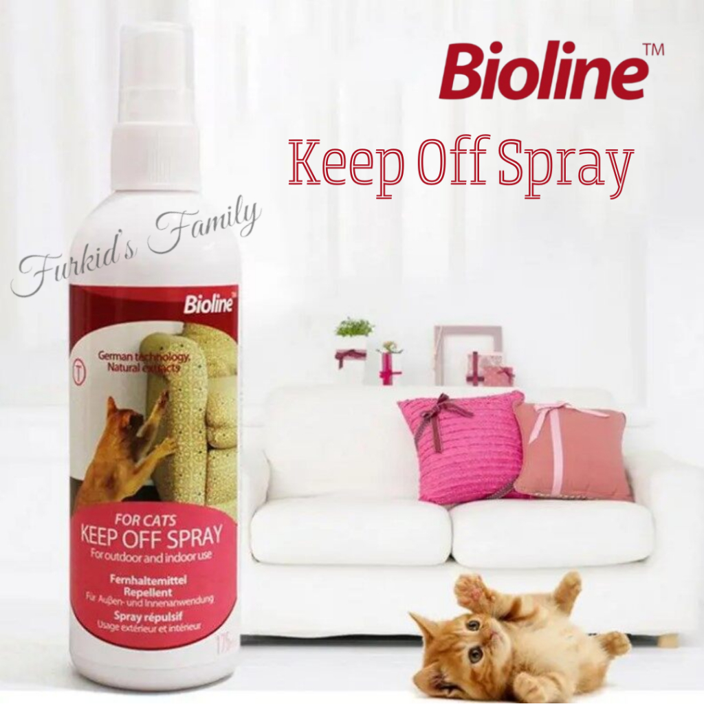 Bioline Keep Off Spray Cat Repellent 175ml | Shopee Malaysia