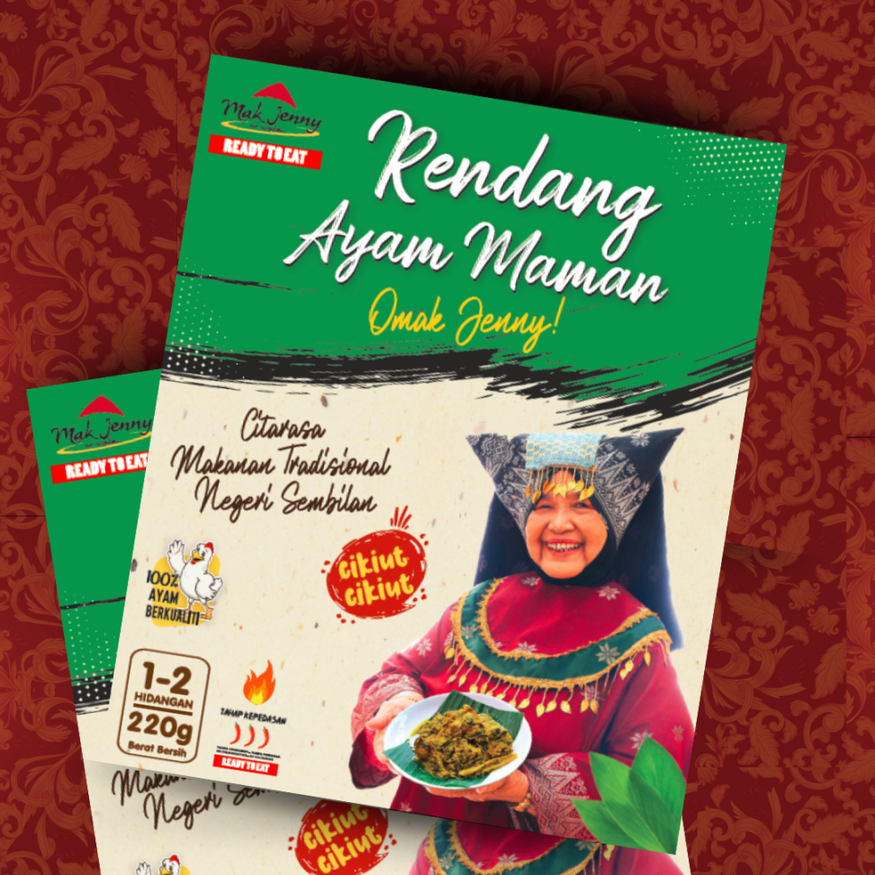 Rendang Ayam Maman Omak Jenny (READY TO EAT) | Shopee Malaysia