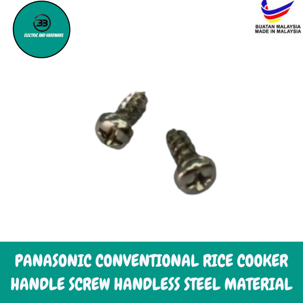Panasonic Rice Cooker Handle Screw Stainless Steel | Shopee Malaysia