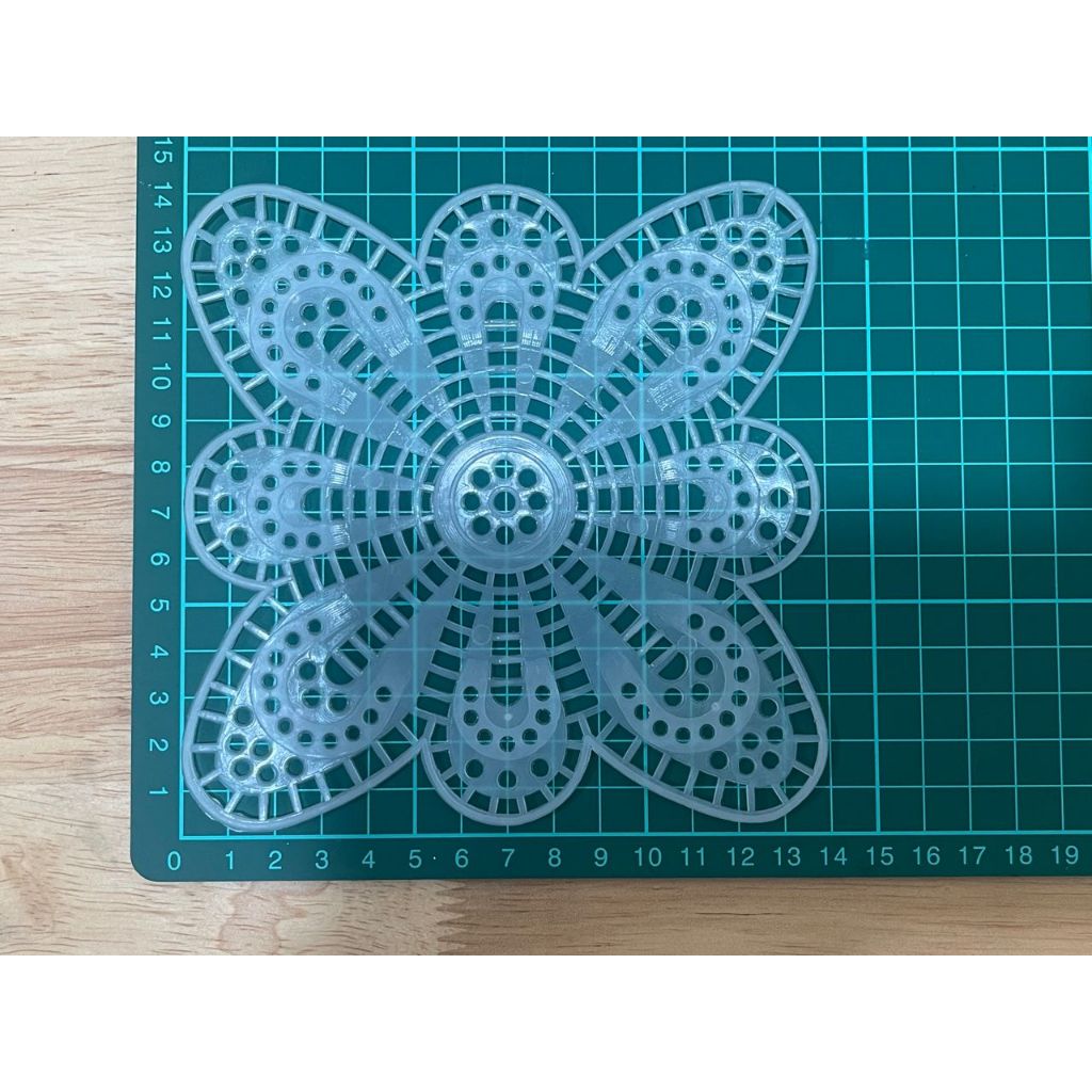 Plastic canvas / net plastik / Butterfly Canvas / flower canvas 14cm ...