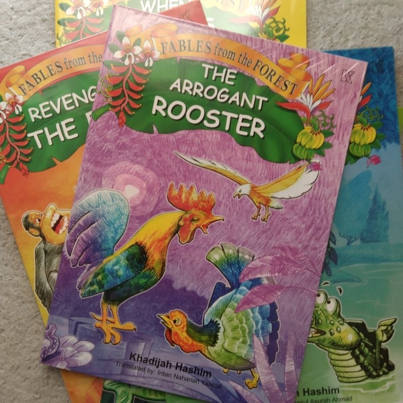 [Preloved/Story] 1 SET 5 BOOKS 🔥 Fables from the Forest Series🔥 | Shopee Malaysia