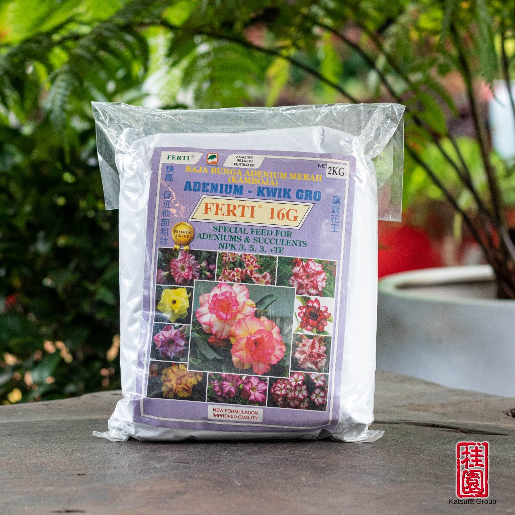 *FERTI®* 16G ADENIUM - KWIK GRO 富贵花肥王 500G / 2KG | Shopee Malaysia