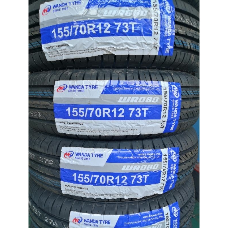 155/70/12 Wanda WR080 Tyre 2024 Tayar | Shopee Malaysia