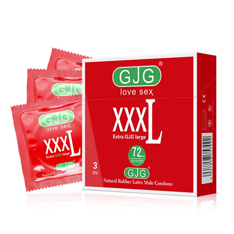 Superman 72mm Biggest Condom 1pcs / 3pcs GJG Natural Latex XL XXL XXXL ...