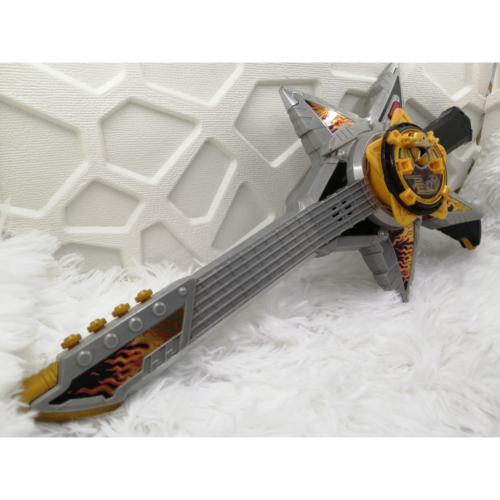 Shuriken Sentai - Ninninger _ DX Guitar Ningeki Star Sword Gun with DX ...