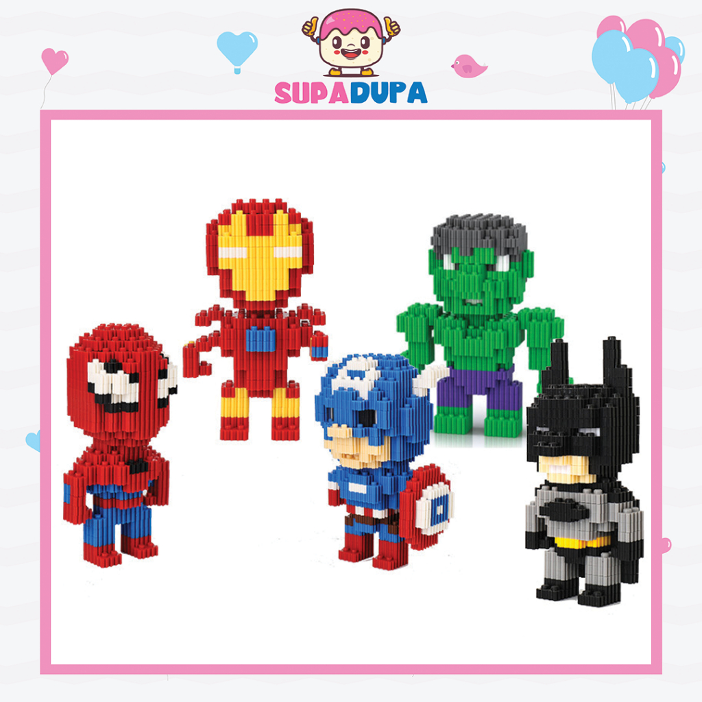 Children's Toys Blocks Kids Mini Puzzle Micro Building Blocks Tiny ...