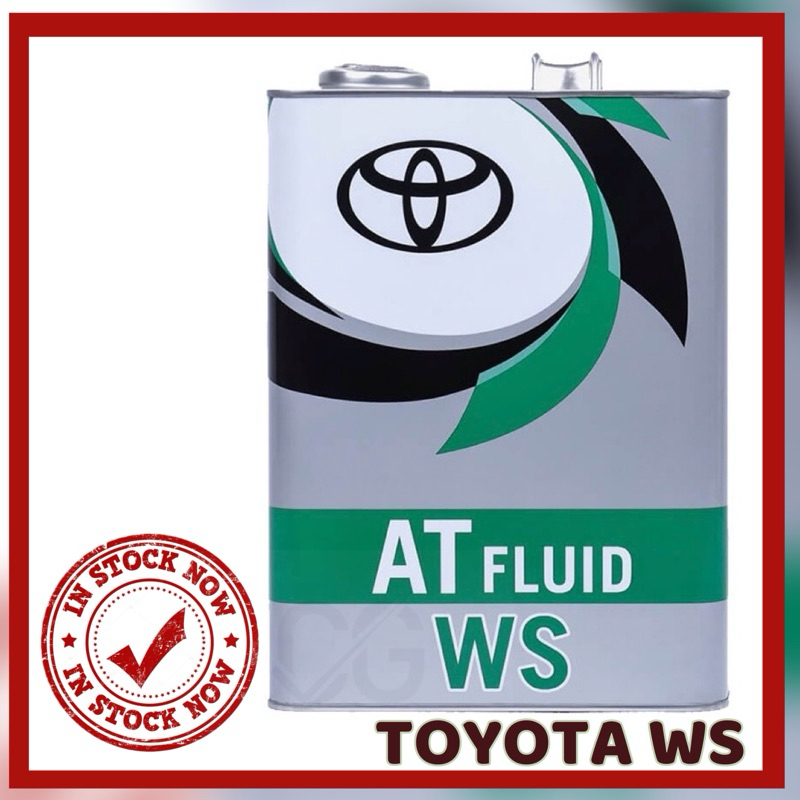 Toyota WS (4 Liter) AT Fluid WS Gear Oil - Toyota Vios, Altis, Camry ...