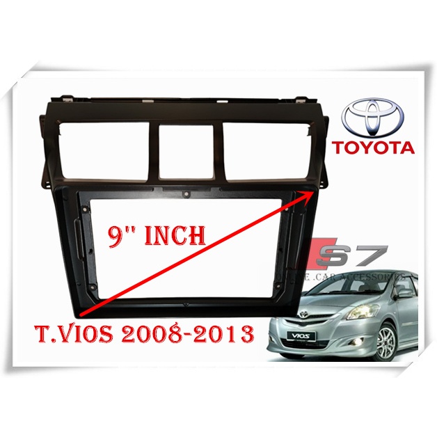 TOYOTA VIOS 2007-2012 ANDROID PLAYER CASING 9INCH | Shopee Malaysia
