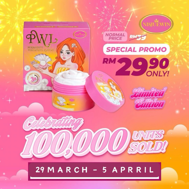 PWL (PERMANENT WHITENING LOTION) | Shopee Malaysia
