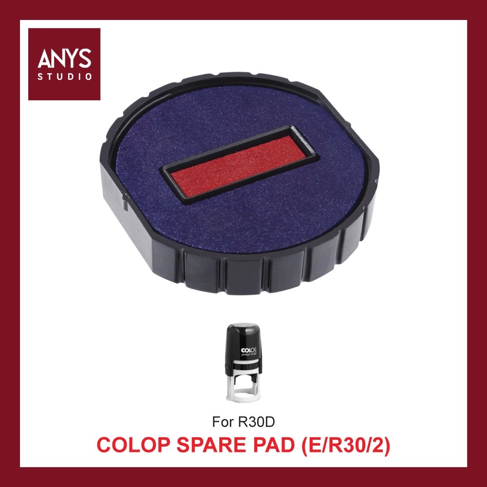 COLOP (E/R30/2) Spare Ink Pad for Printer R30D Self-Inking Stamp | Shopee Malaysia