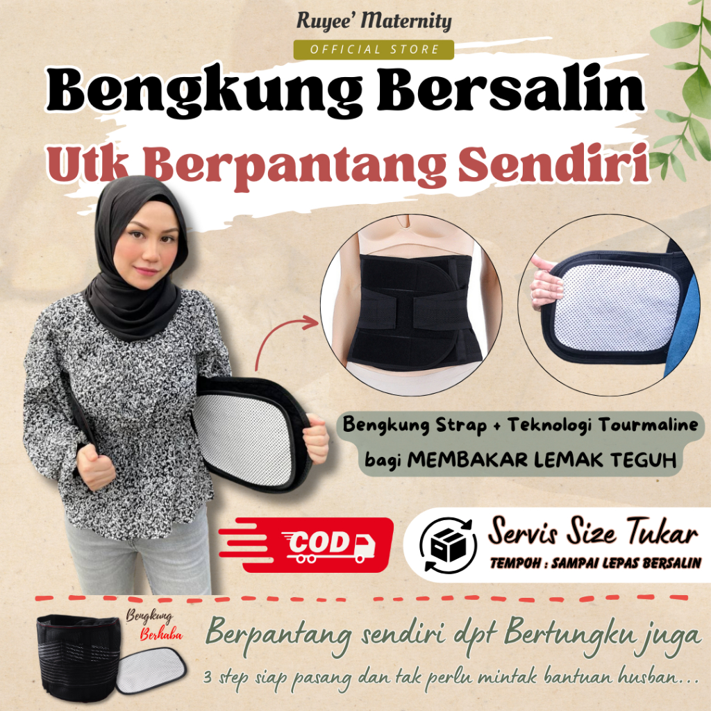 Bengkung Berhaba Membakar Lemak-Bertungku |Corset Bersalin|Kurus|Set ...