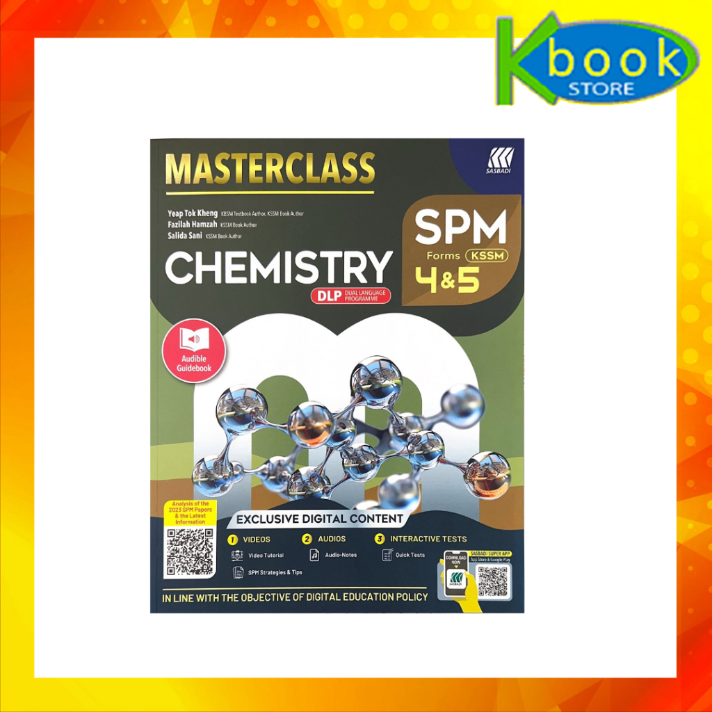 MASTERCLASS CHEMISTRY KSSM SPM FORMS 4 & 5 -RM41.90 | Shopee Malaysia